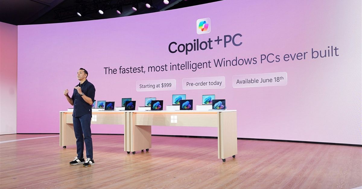 Microsoft Unveils AI-Powered 'Copilot+' PCs Microsoft Unveils AI-Powered 'Copilot+' PCs