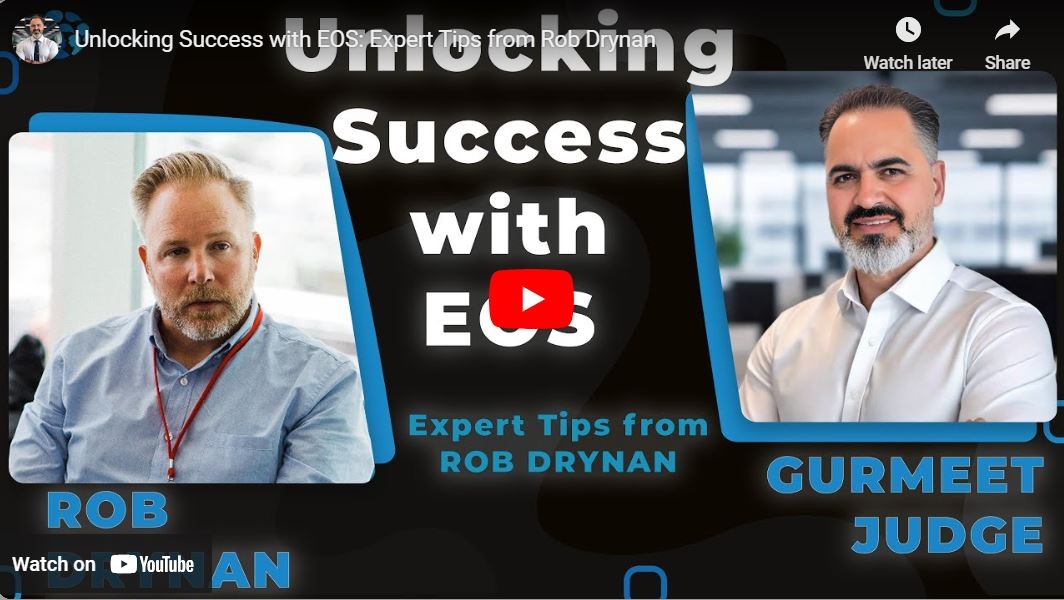 Unlocking Success with EOS: Expert Tips from Rob Drynan Unlocking Success with EOS: Expert Tips from Rob Drynan