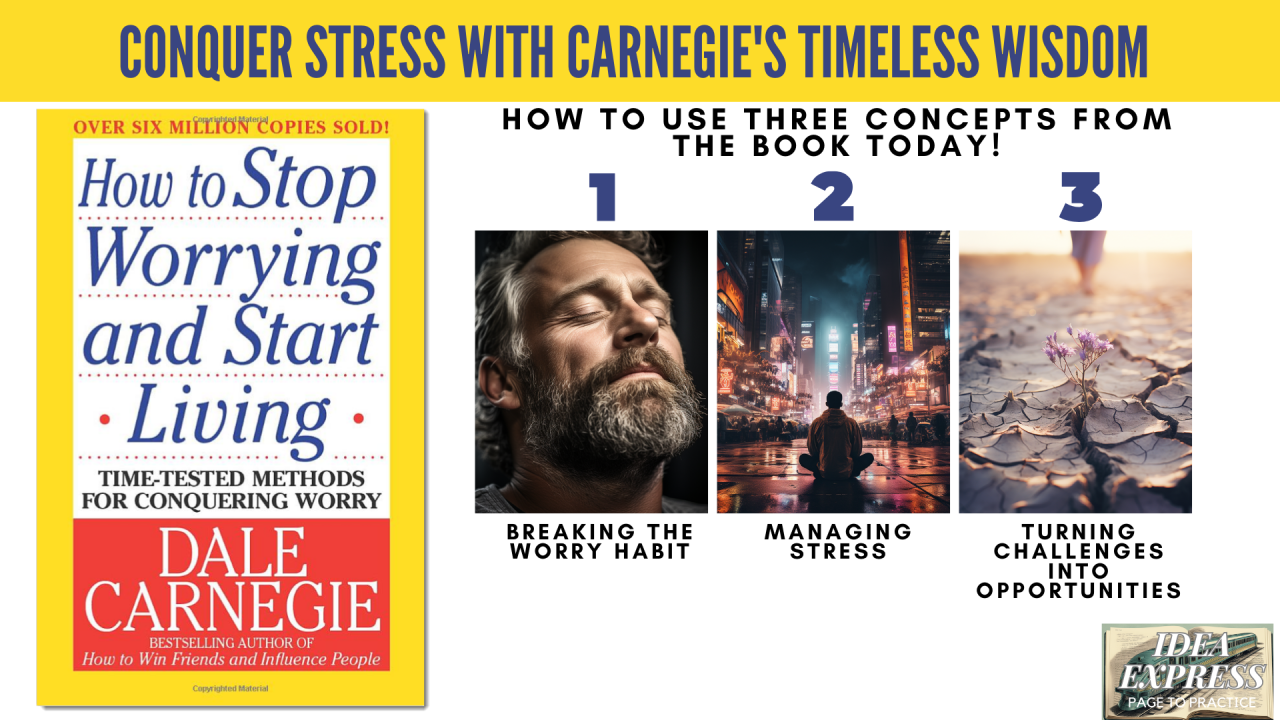 Conquer Stress with Carnegie's Timeless Wisdom Conquer Stress with Carnegie's Timeless Wisdom
