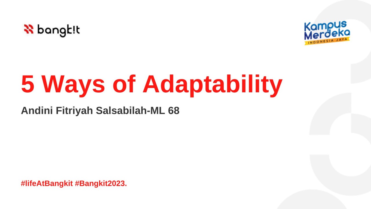 Mastering the Art of Adapting: Exploring the 5 Crucial Paths Mastering the Art of Adapting: Exploring the 5 Crucial Paths