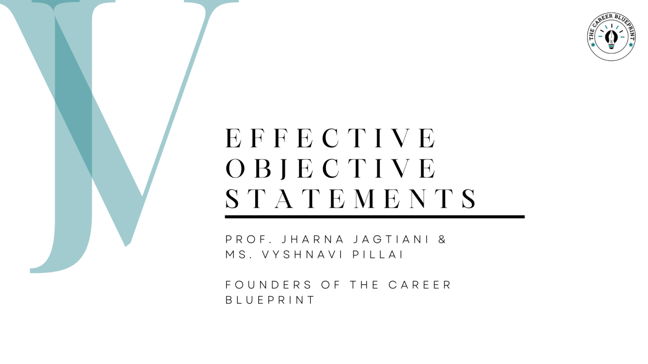 Effective Objective Statements: Crafting a Powerful Introduction to ... Effective Objective Statements: Crafting a Powerful Introduction to ...