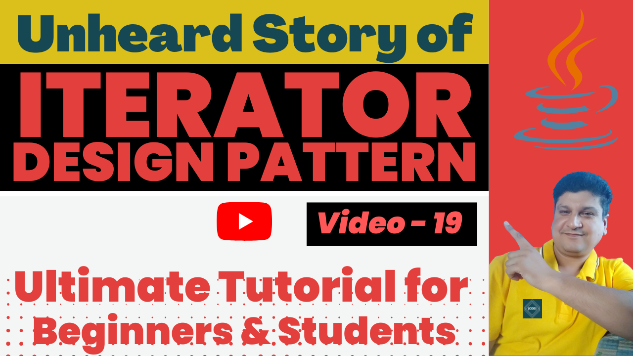 Iterator Design Pattern Tutorial with Java Code Example for Beginners ... Iterator Design Pattern Tutorial with Java Code Example for Beginners ...