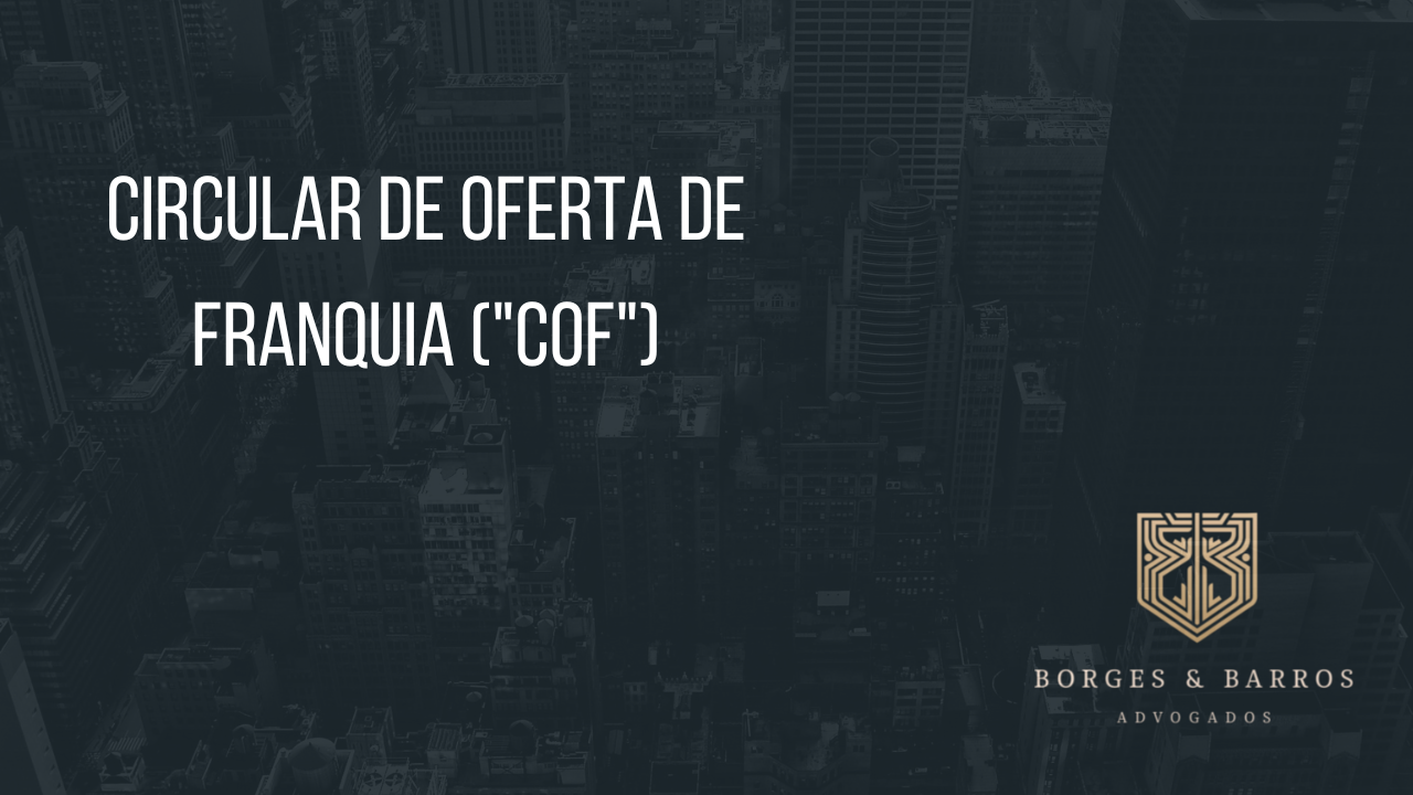 Circular de Oferta de Franquia ( Circular de Oferta de Franquia (