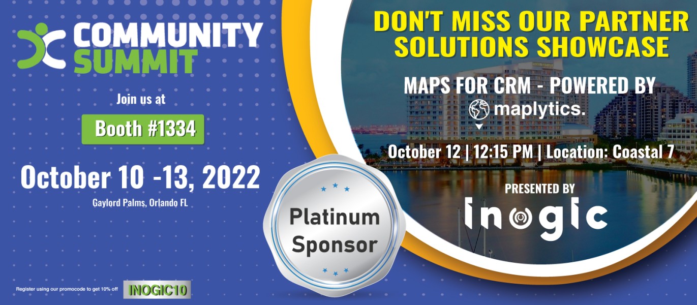 Community Summit NA is back and trending with #MySummitNA, Inogic at ... Community Summit NA is back and trending with #MySummitNA, Inogic at ...