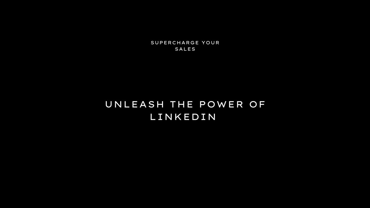 🚀 Supercharge Your Sales: Unleashing the Power of LinkedIn! 🌟 🚀 Supercharge Your Sales: Unleashing the Power of LinkedIn! 🌟