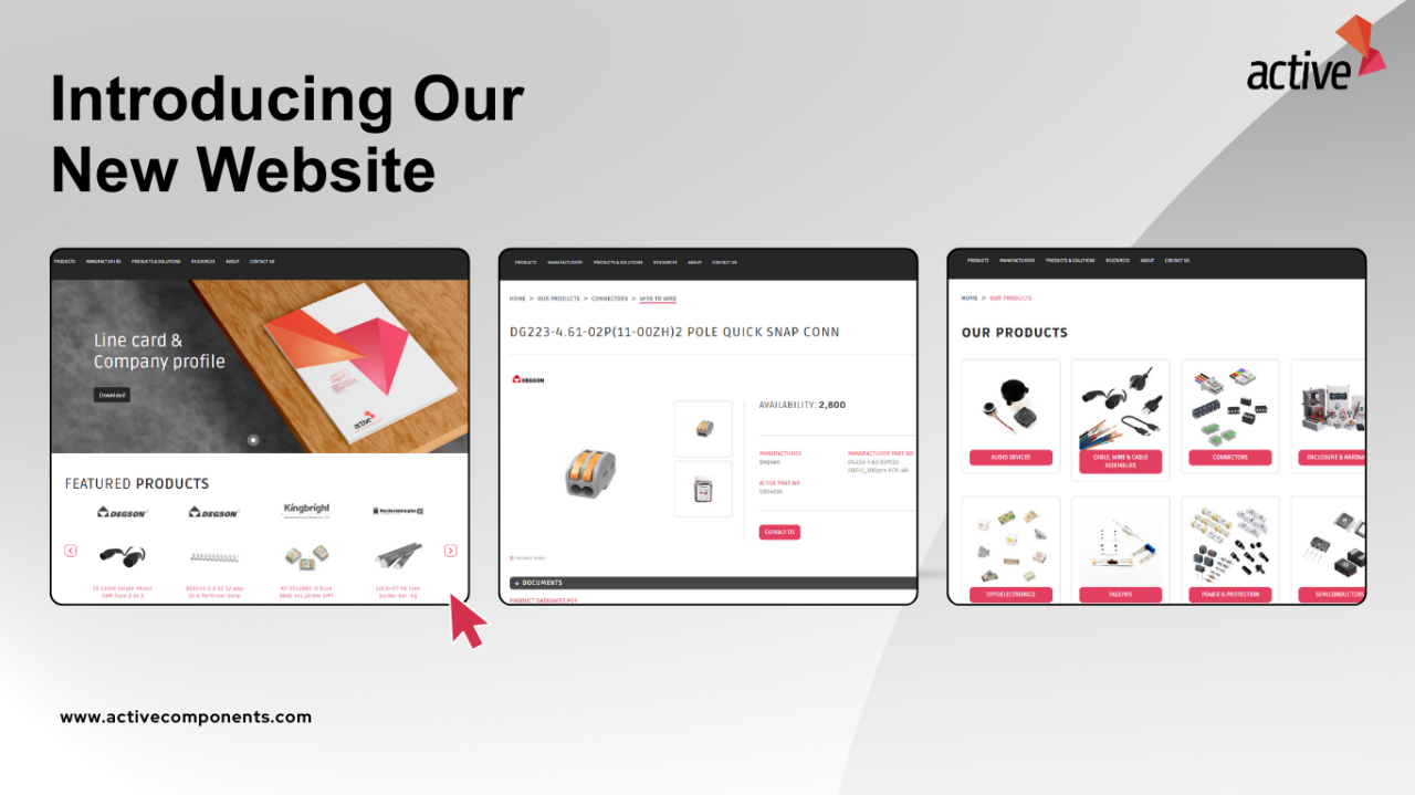Introducing Our New Website! Introducing Our New Website!