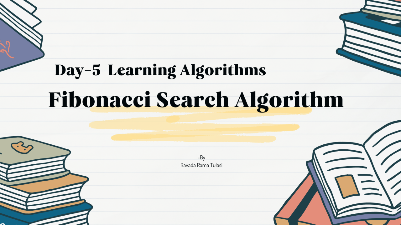 Fibonacci Search Algorithm. Fibonacci Search Algorithm.