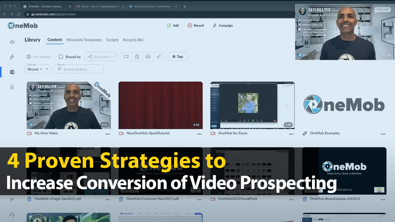 4 Proven Strategies To Increase Conversion of Video Prospecting 4 Proven Strategies To Increase Conversion of Video Prospecting