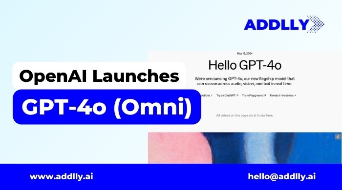 OpenAI Launches GPT-4o (Omni): A New Era of Multimodal AI Technology OpenAI Launches GPT-4o (Omni): A New Era of Multimodal AI Technology