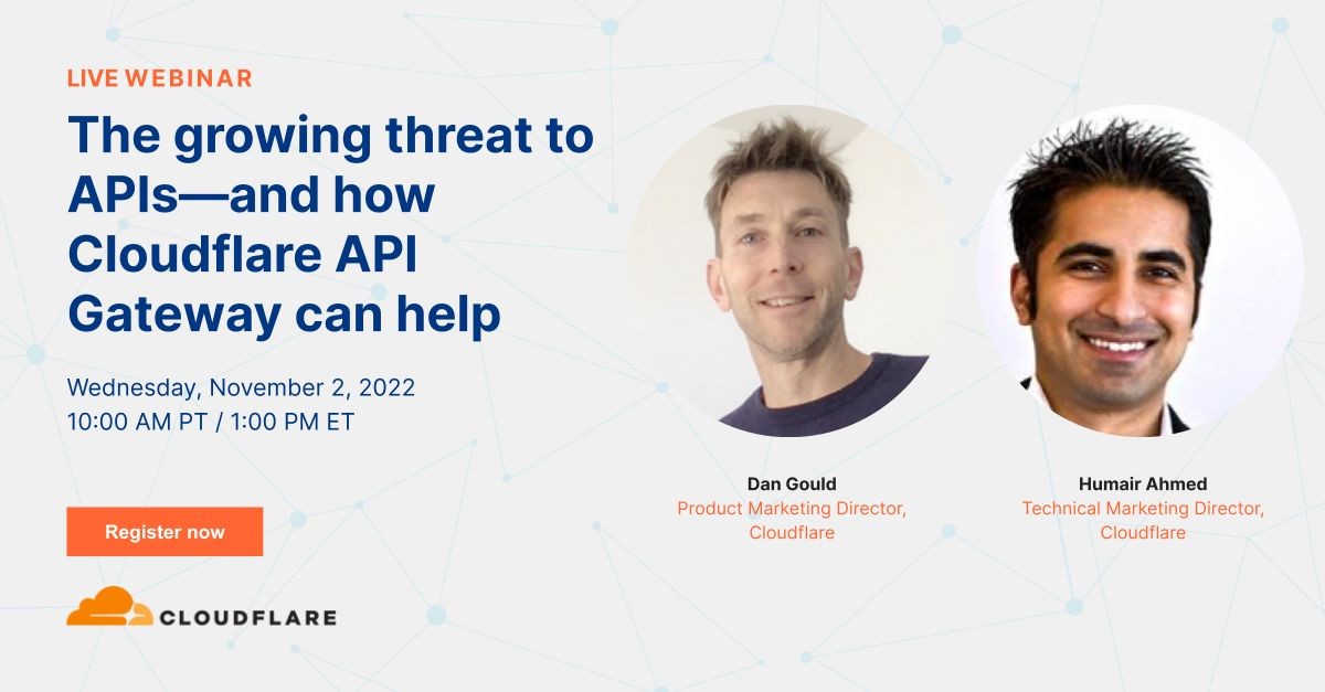 Cloudflare API Gateway Webinar Cloudflare API Gateway Webinar
