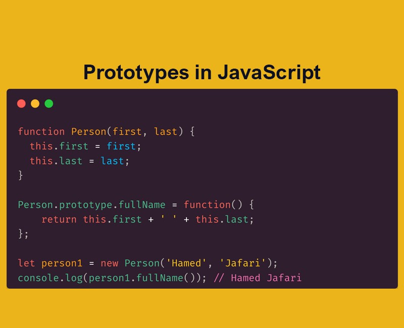 Prototypes in JavaScript Prototypes in JavaScript