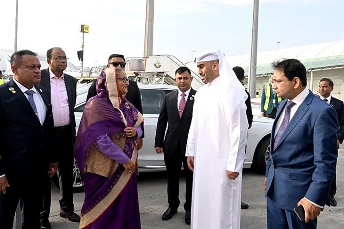 PM leaves Doha for home PM leaves Doha for home