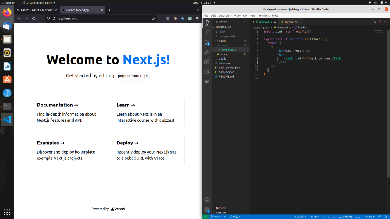 Learn NextJs Learn NextJs