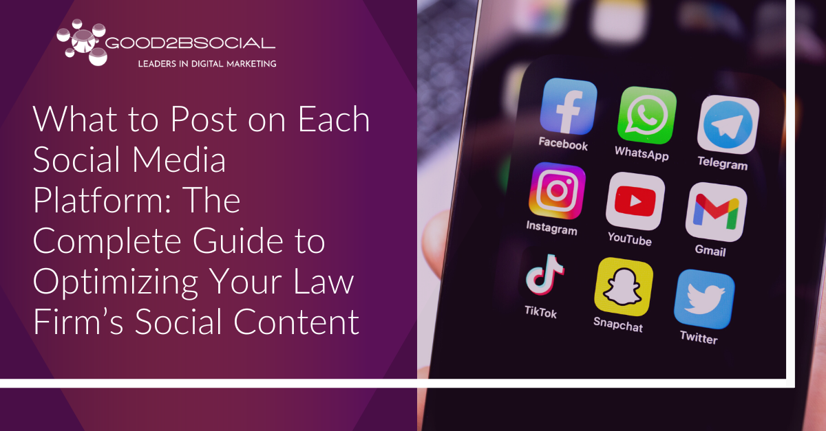 What to Post on Each Social Media Platform: The Complete Guide to ... What to Post on Each Social Media Platform: The Complete Guide to ...