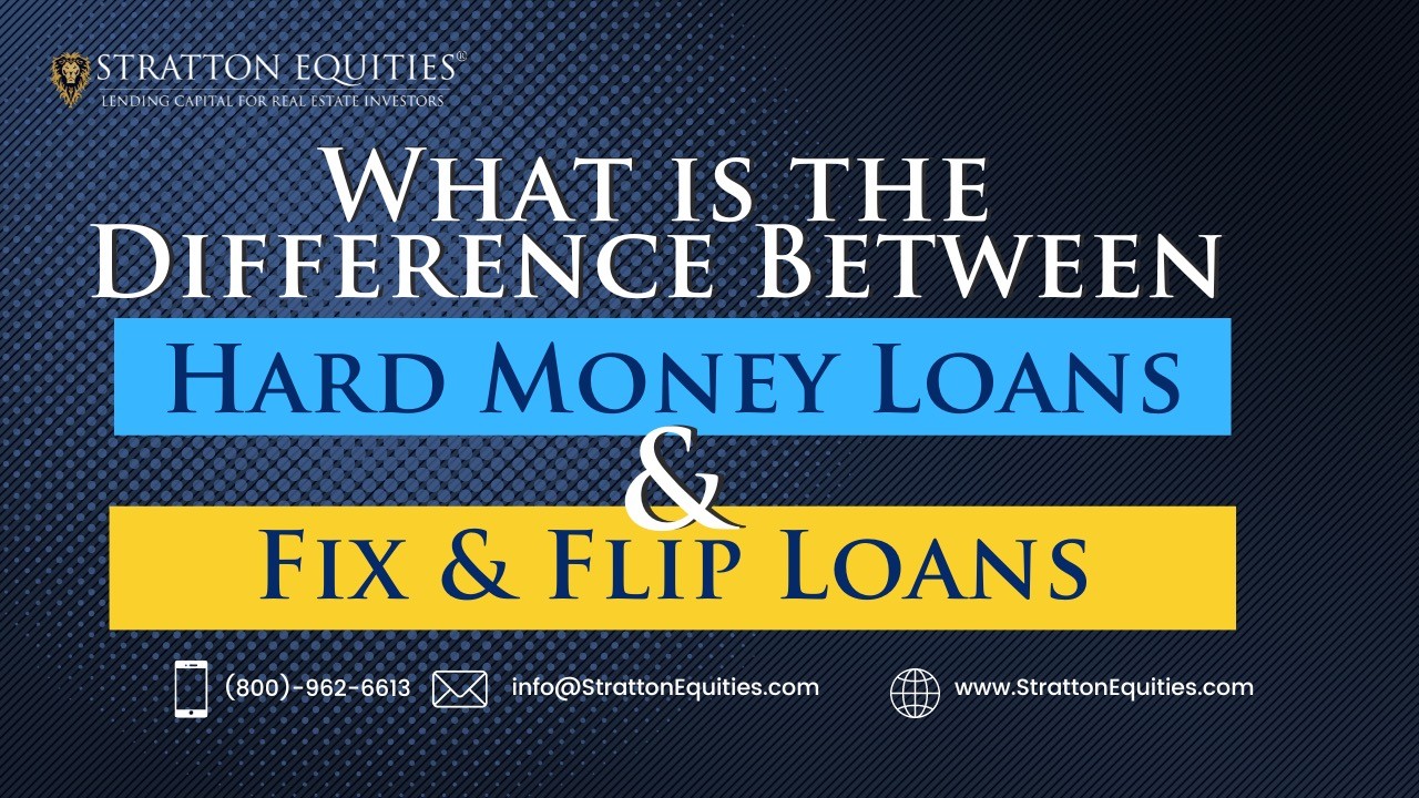 What is the difference between Hard Money Loans and Flip & Flip Loans? What is the difference between Hard Money Loans and Flip & Flip Loans?
