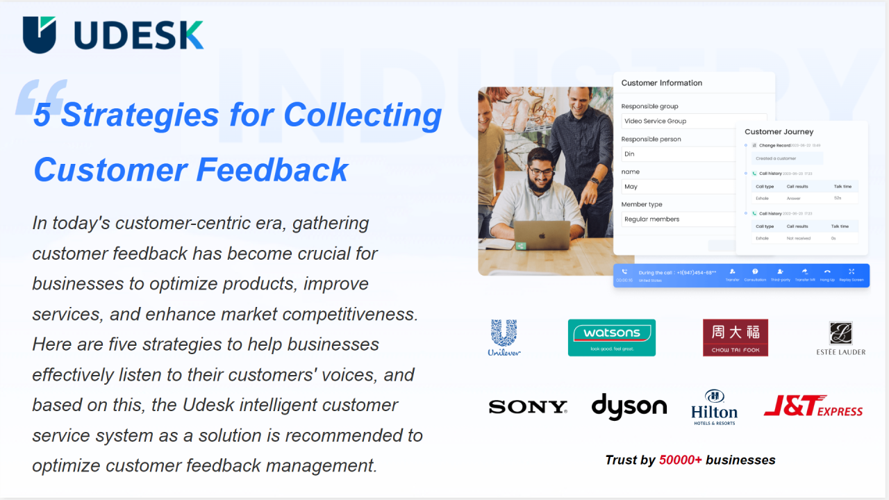 5 Strategies for Collecting Customer Feedback 5 Strategies for Collecting Customer Feedback