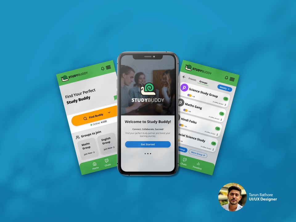 Study Buddy: Enhancing Collaborative Learning || UX Case study Study Buddy: Enhancing Collaborative Learning || UX Case study
