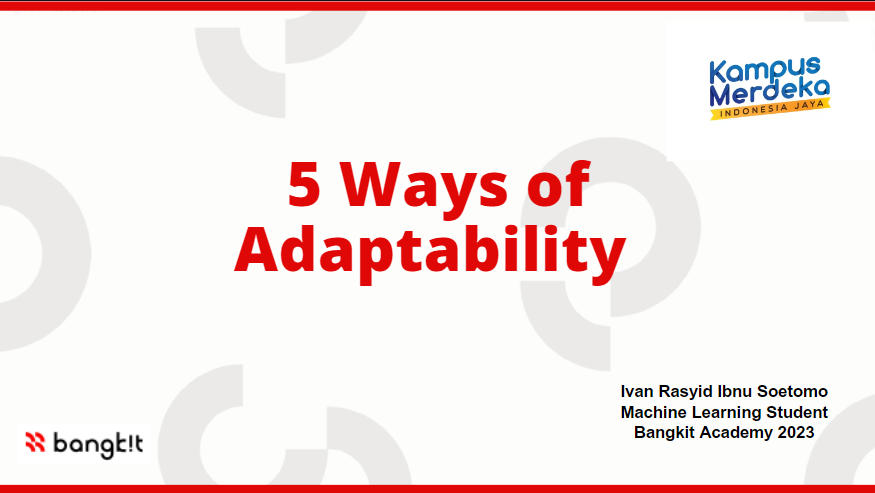 Building Adaptability and Resilience Building Adaptability and Resilience