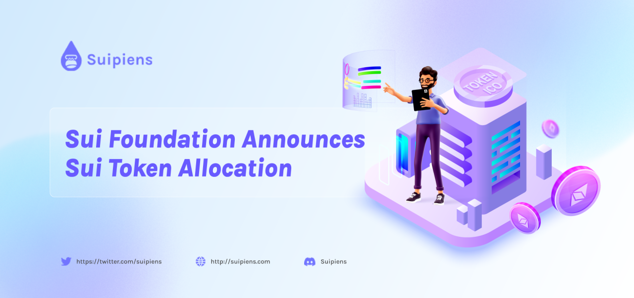 Sui Foundation Announces Sui Token Allocation Sui Foundation Announces Sui Token Allocation