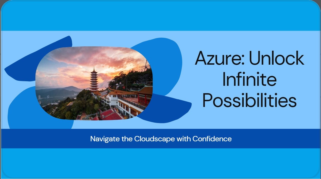 Navigating the Cloudscape with Azure by Umesh Pandit Navigating the Cloudscape with Azure by Umesh Pandit