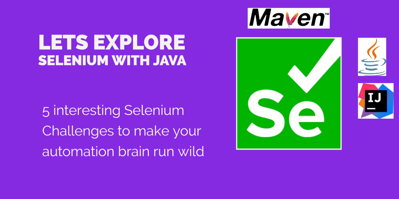 5 Selenium challenges you should try 5 Selenium challenges you should try