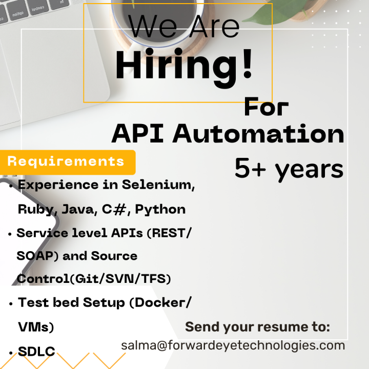 We are hiring. We are hiring.