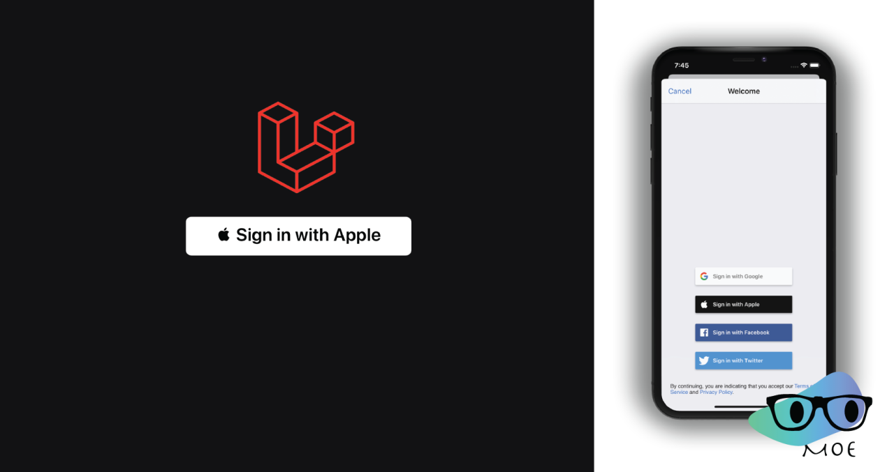 Integrating Apple Sign In with Laravel Socialite Integrating Apple Sign In with Laravel Socialite