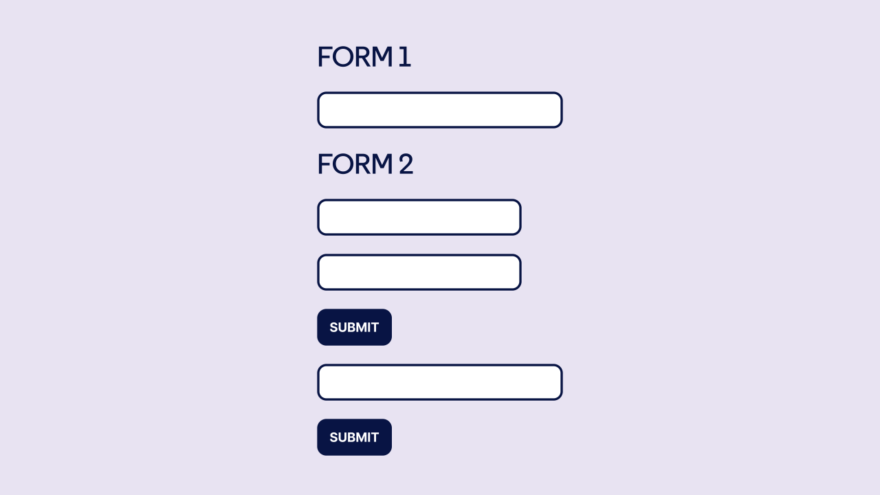 UX issues with nested forms UX issues with nested forms