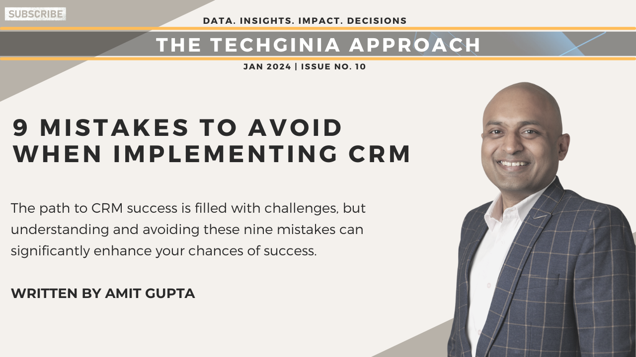 9 Mistakes to Avoid When Implementing CRM 9 Mistakes to Avoid When Implementing CRM