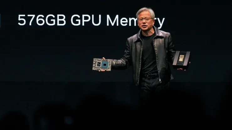 Nvidia announced a new chip designed to run artificial intelligence models Nvidia announced a new chip designed to run artificial intelligence models