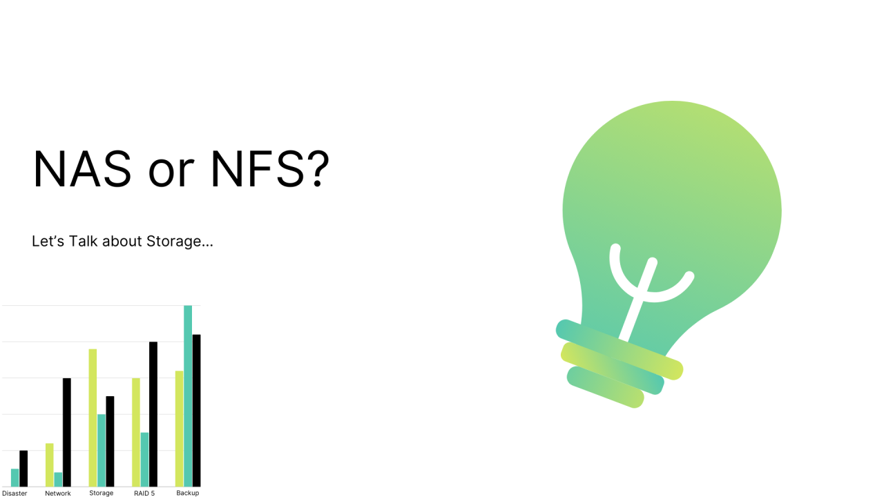 Network File System (NFS) Network Attached Storage (NAS) Network File System (NFS) Network Attached Storage (NAS)