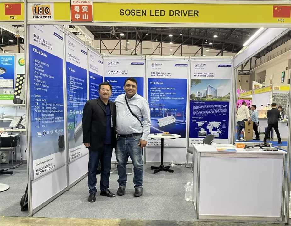 SOSEN LED Driver Makes a Splash at LED EXPO Thailand 2023 SOSEN LED Driver Makes a Splash at LED EXPO Thailand 2023
