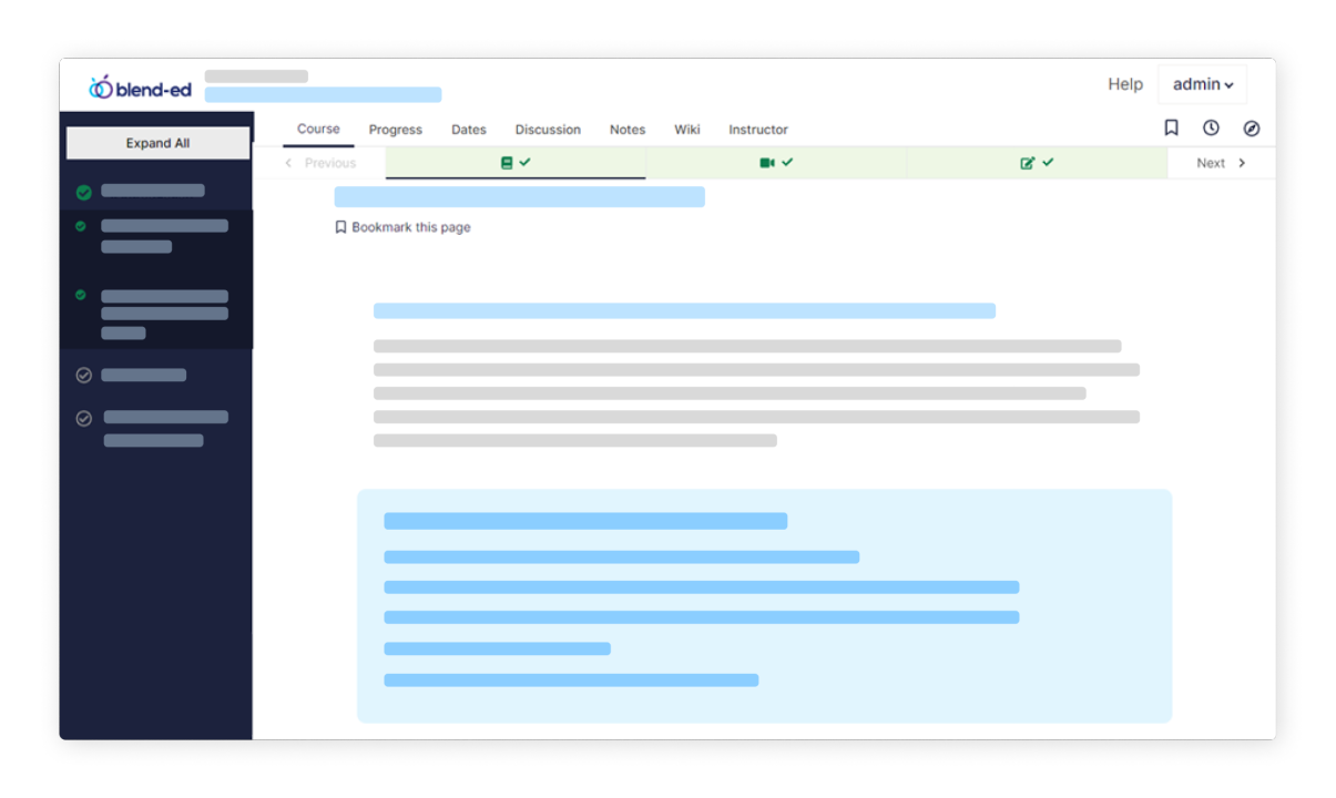 Open edX course customization using HTML styling. Open edX course customization using HTML styling.