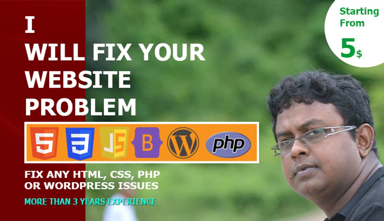 Do you need to fix any html, css, javascript, wordpress, php errors ... Do you need to fix any html, css, javascript, wordpress, php errors ...