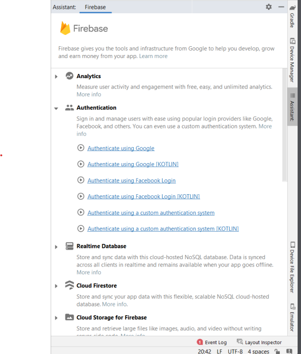 Firebase latest update Firebase latest update