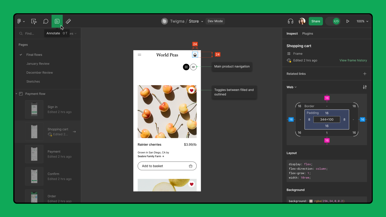 Custom vs Native Annotations in Figma Using DevMode Custom vs Native Annotations in Figma Using DevMode