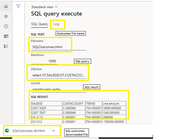 Execute SQL query in PROD/Sandbox and fetch records from UI Execute SQL query in PROD/Sandbox and fetch records from UI