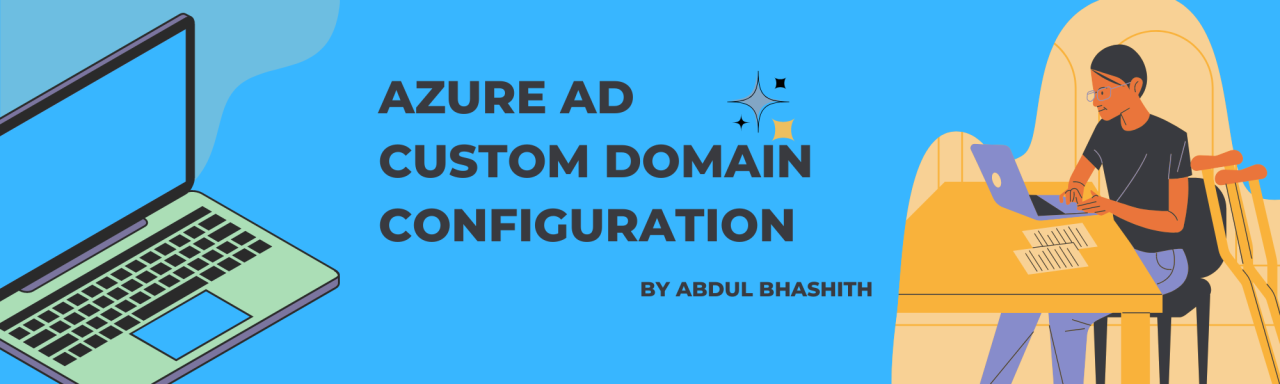CONFIGURING THE CUSTOM DOMAIN FOR THE AZURE ACTIVE DIRECTORY CONFIGURING THE CUSTOM DOMAIN FOR THE AZURE ACTIVE DIRECTORY