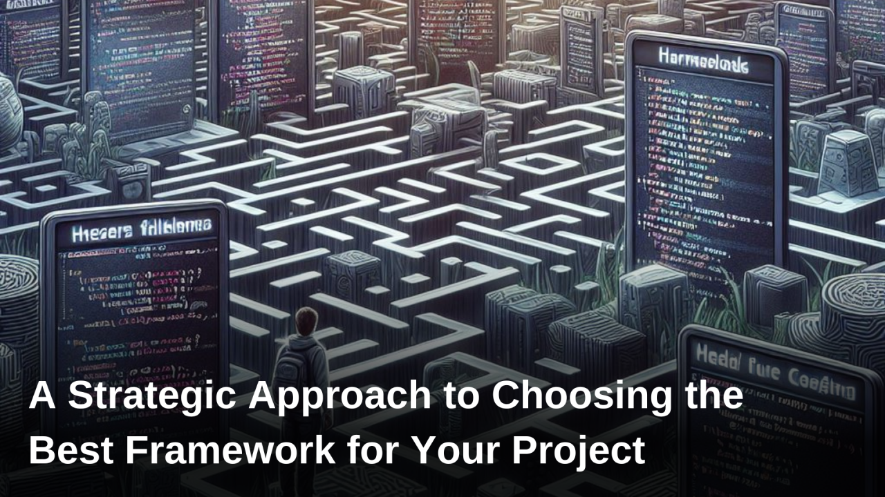 Choosing the Best Framework: A Strategic Guide for Project Choosing the Best Framework: A Strategic Guide for Project