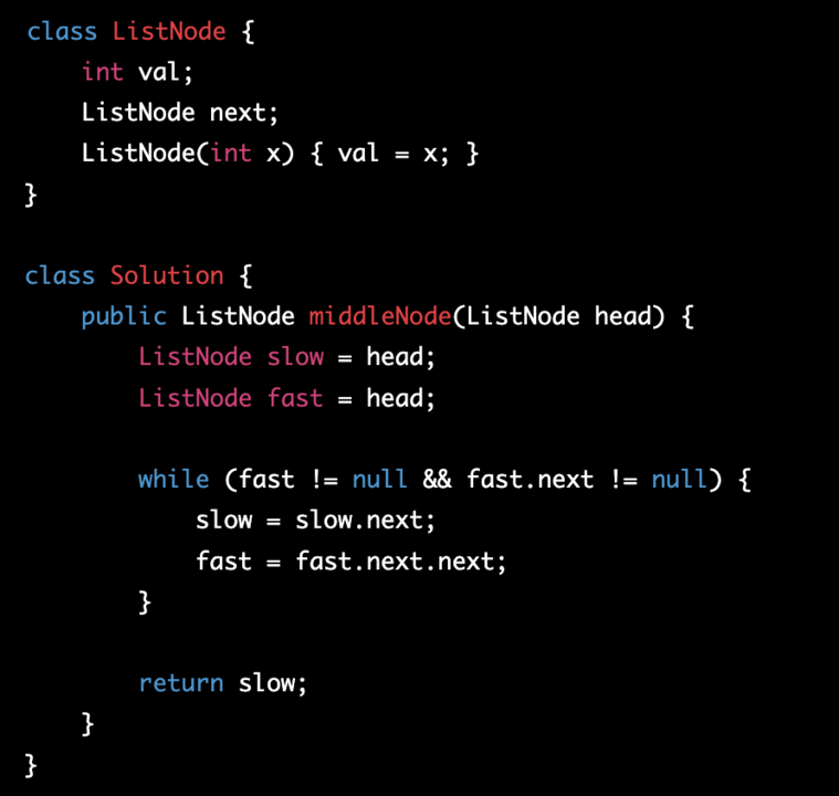 Here are some common applications of Two Pointer approach in linked list Here are some common applications of Two Pointer approach in linked list
