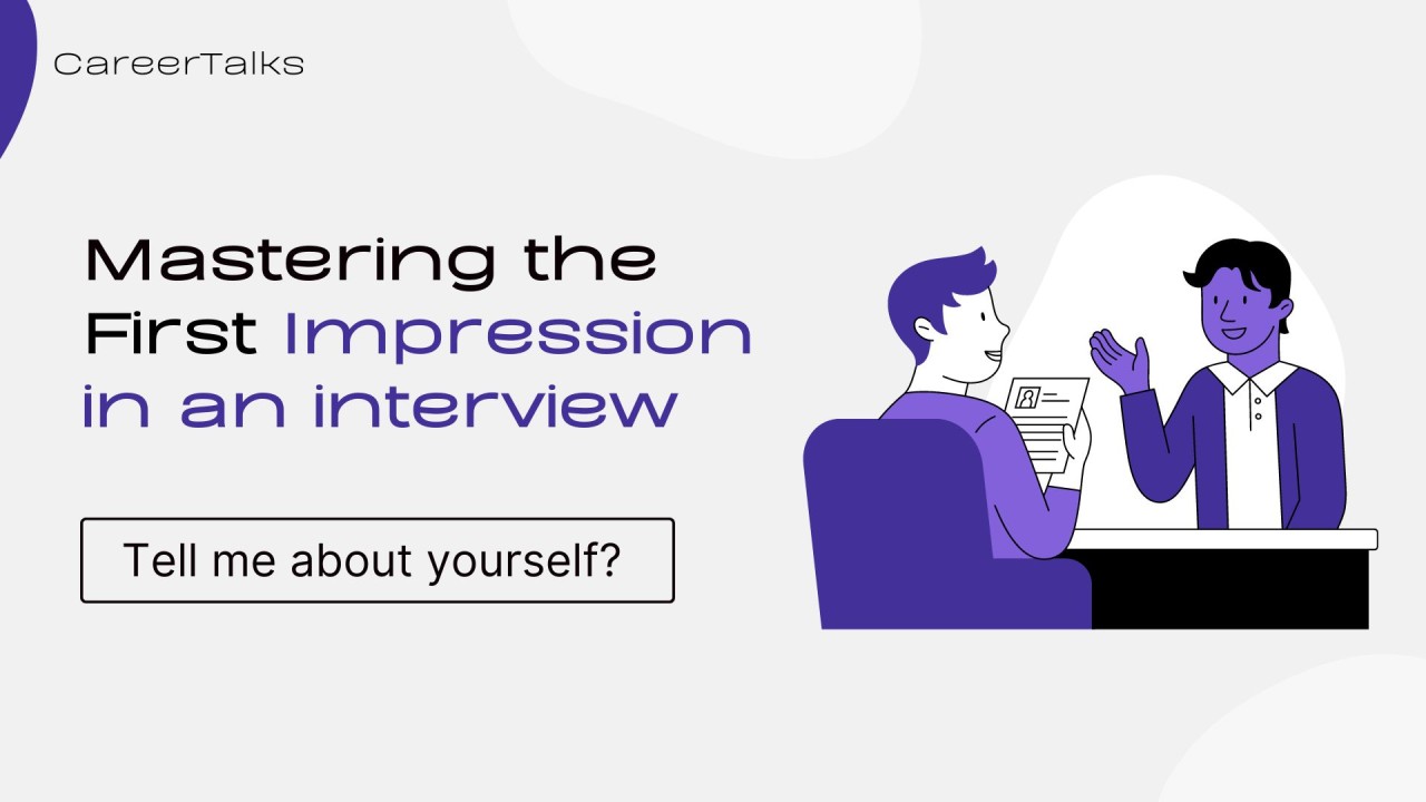 Interview questions | Tell me about yourself | CareerTalks Interview questions | Tell me about yourself | CareerTalks