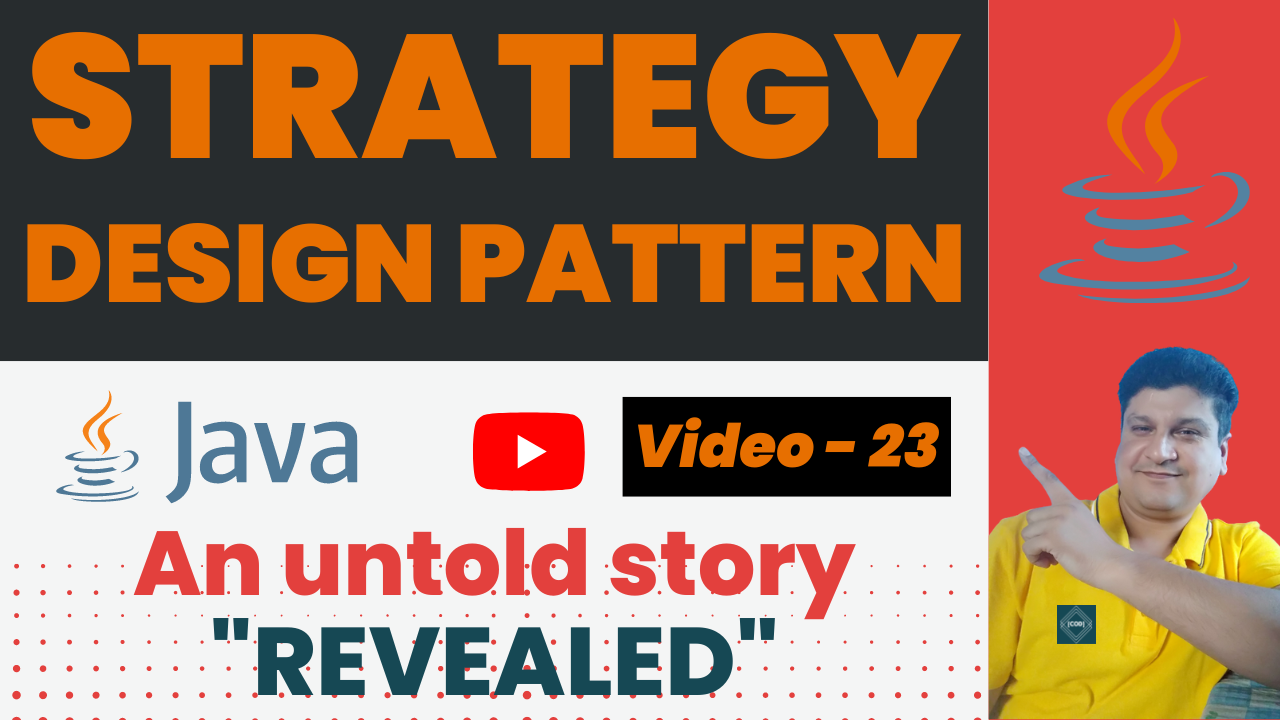 Strategy Design Pattern Tutorial with Java Coding Example | Strategy ... Strategy Design Pattern Tutorial with Java Coding Example | Strategy ...