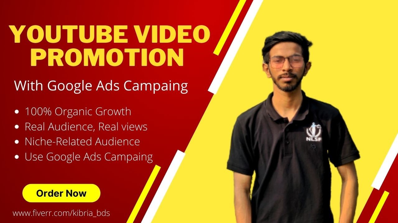 Grow your YouTube Channel with kibria_bds Grow your YouTube Channel with kibria_bds