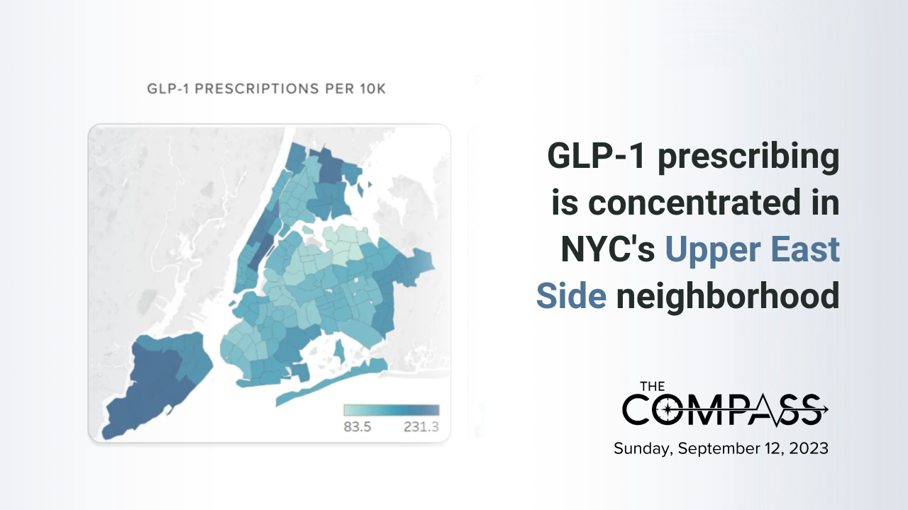 GLP-1 Utilization in New York City Is Not Correlated with Clinical ... GLP-1 Utilization in New York City Is Not Correlated with Clinical ...