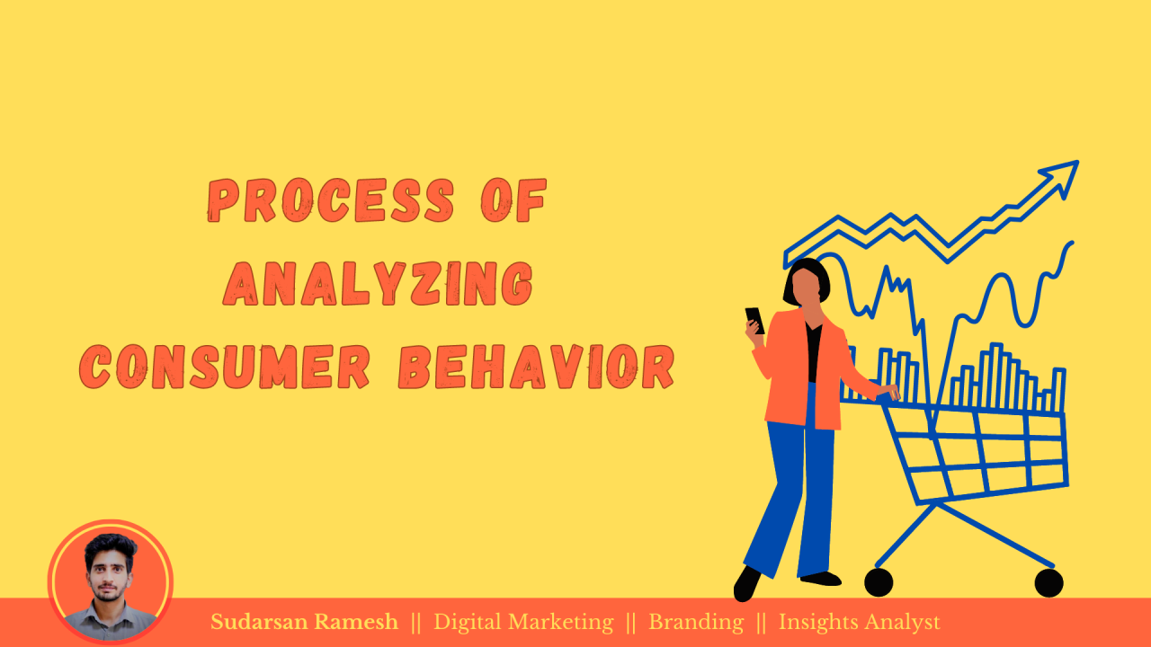 Process of analyzing consumer behavior Process of analyzing consumer behavior