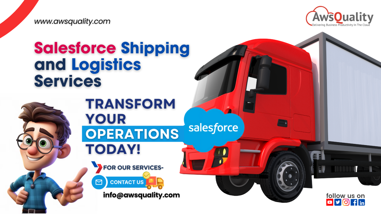 Streamline Your Logistics and Shipping Services with Salesforce Solutions Streamline Your Logistics and Shipping Services with Salesforce Solutions