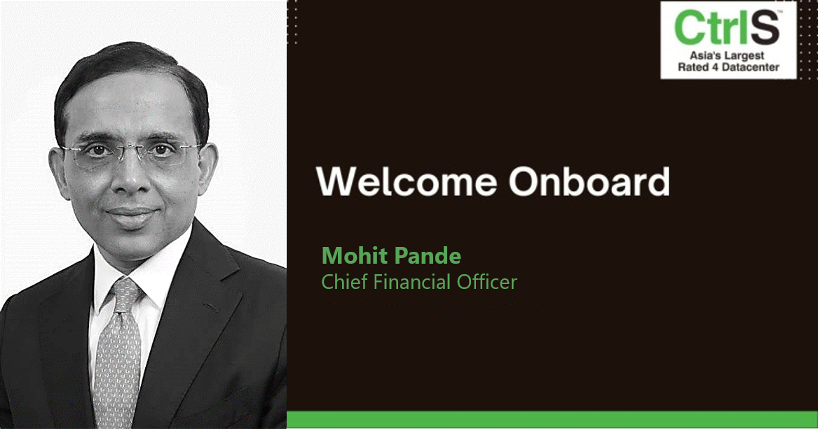 CtrlS Datacenters appoints Mohit Pande as Chief Financial Officer CtrlS Datacenters appoints Mohit Pande as Chief Financial Officer