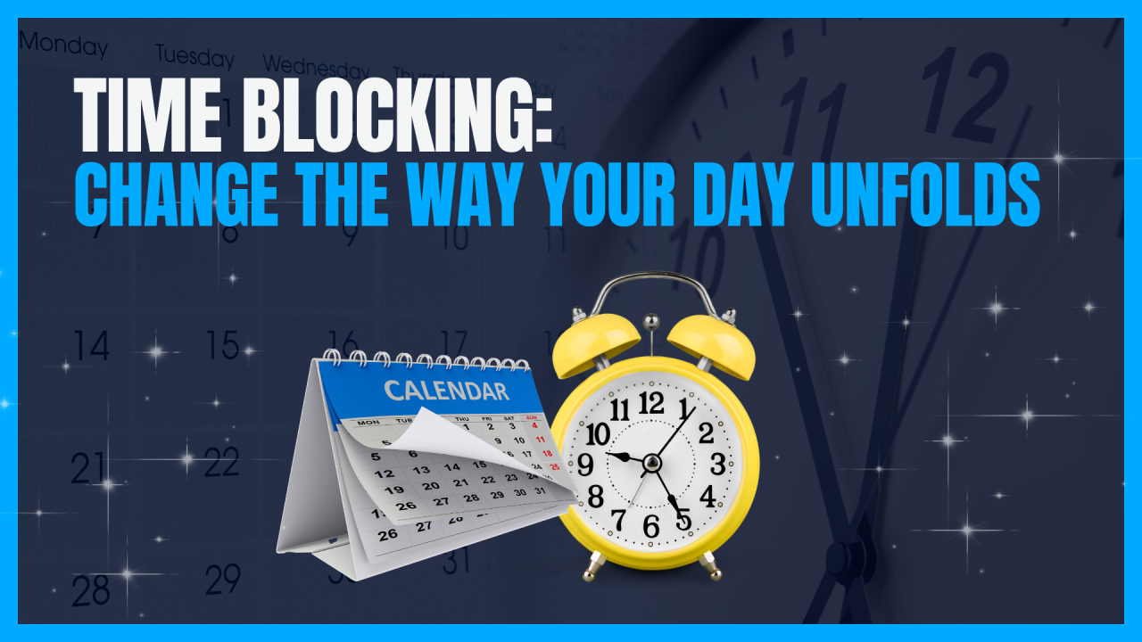 Maximizing Productivity Through Time-Blocking Maximizing Productivity Through Time-Blocking