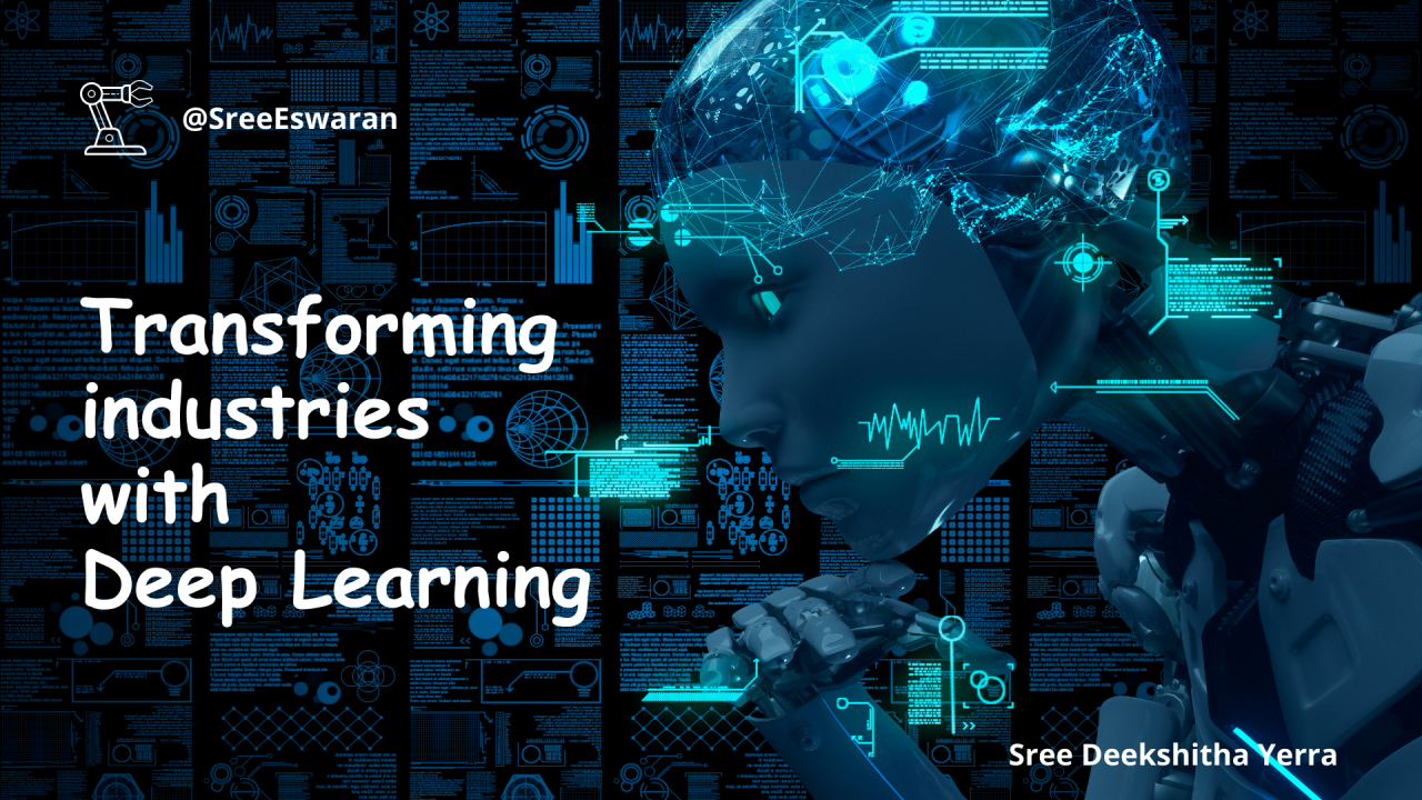 Transforming Industries with Deep Learning Transforming Industries with Deep Learning