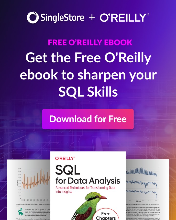 SingleStore on LinkedIn: SQL for Data Analysis SingleStore on LinkedIn: SQL for Data Analysis
